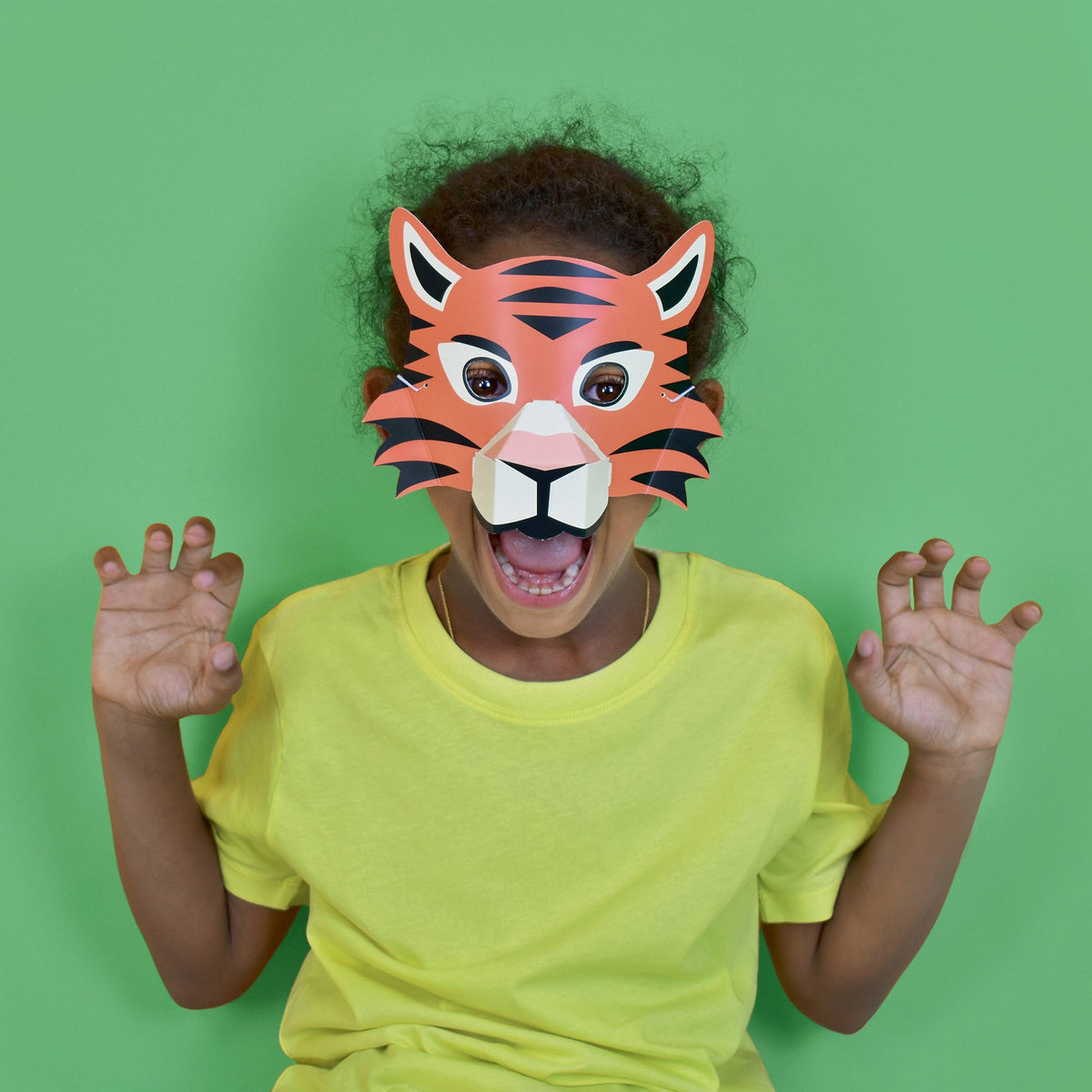 Create Your Own Jungle Animal Masks – Clockwork Soldier