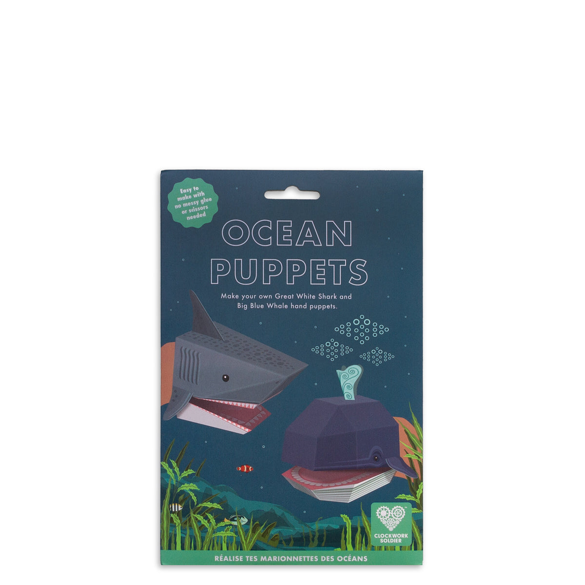 Create Your Own Ocean Puppets – Clockwork Soldier