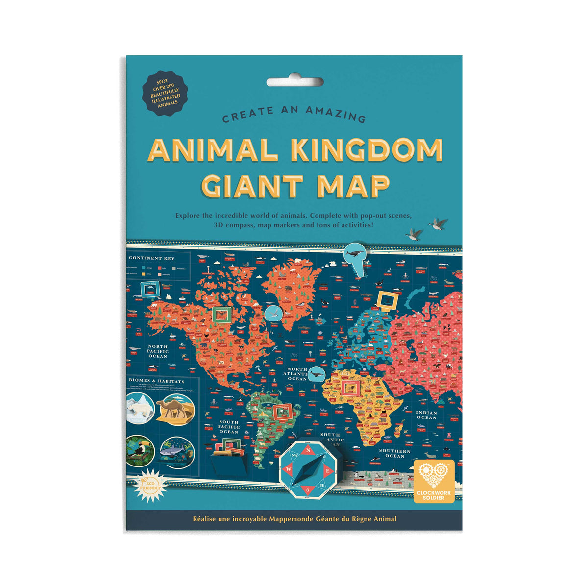 Create An Amazing Animal Kingdom Giant Map – Clockwork Soldier
